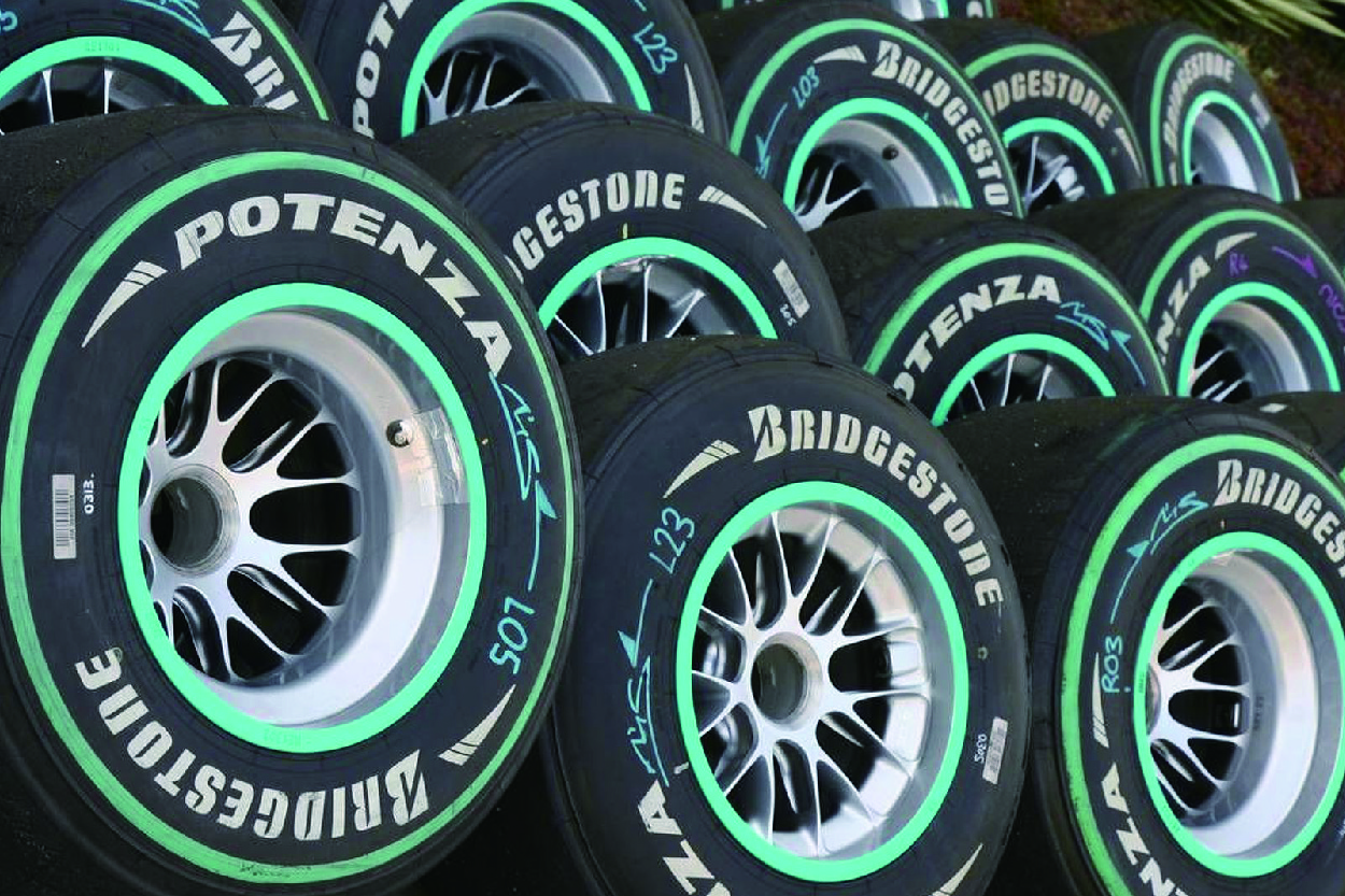 Bridgestone F1輪胎項目引入創新技術 - LightsOut