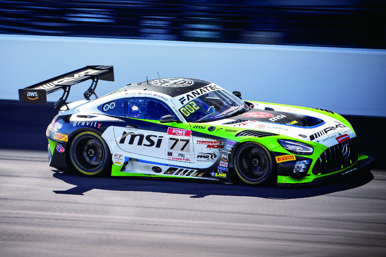 Mercedes-AMG Team Craft-Bamboo Racing在Indianapolis 8小時賽取得亞軍 - LightsOut