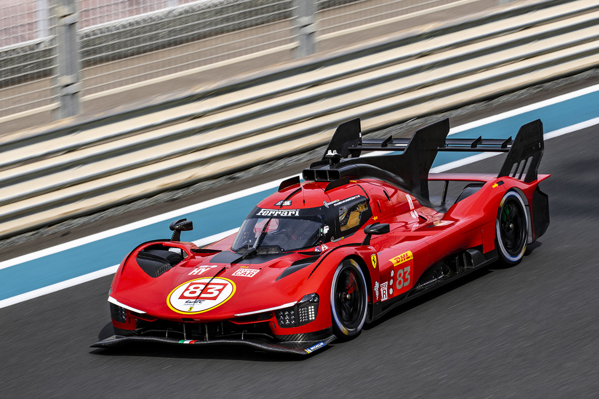 Ferrari公佈參加世界耐力錦標賽的499P LMH拉花 - LightsOut