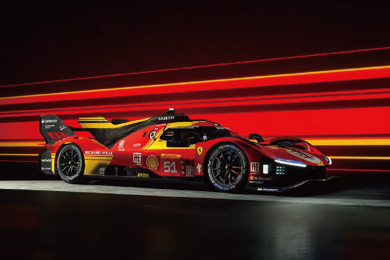 Ferrari公佈參加世界耐力錦標賽的499P LMH拉花 - LightsOut