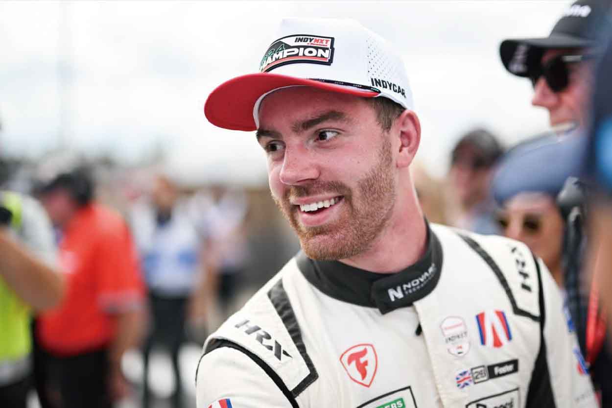 Indy NXT冠軍Louis Foster來年升級參加IndyCar - LightsOut