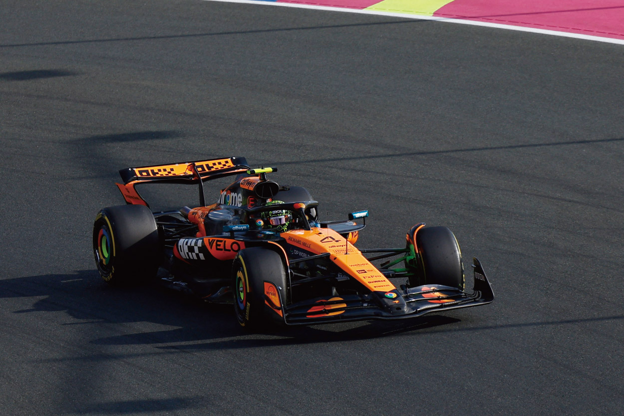 Norris正嘗試改變駕駛風格適應MCL39賽車 - LightsOut